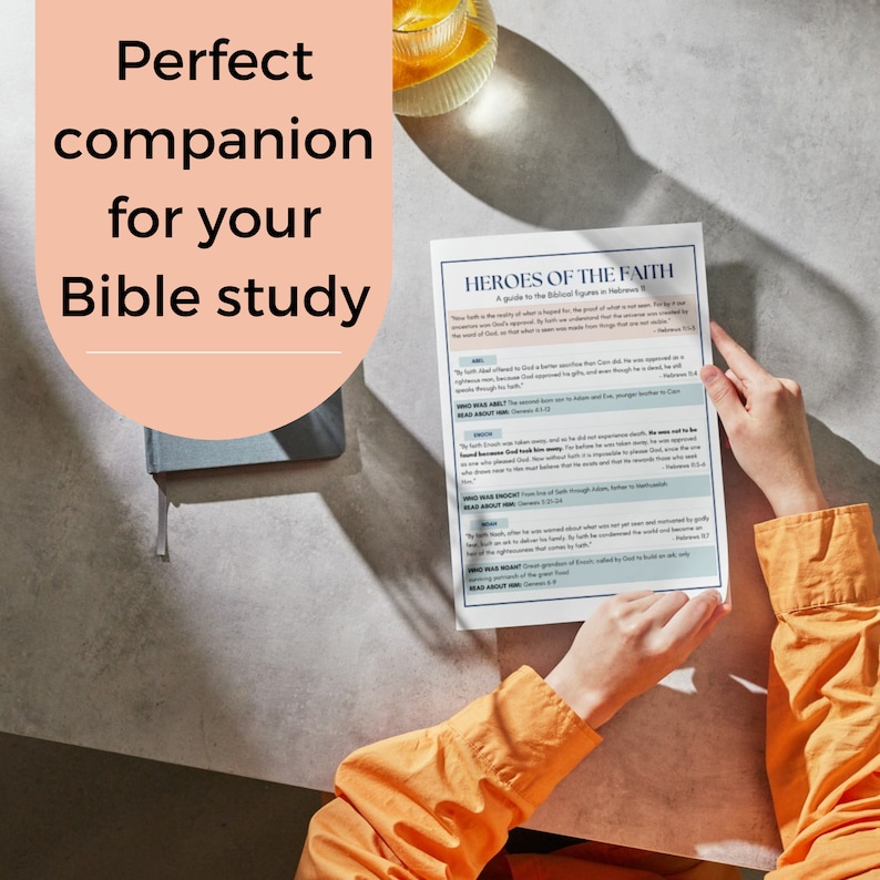 Heroes of the Faith Hebrews 11 Bible Insert Study Guide Bible Bookmark ... Heroes of the Faith Hebrews 11 Bible Insert Study Guide Bible Bookmark ...