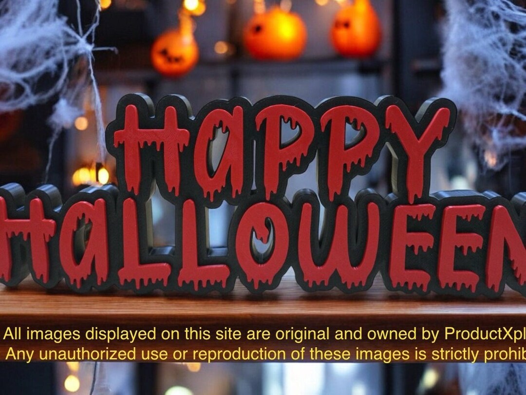 Custom Halloween Decoration Sign for Parties Personalized Halloween ...