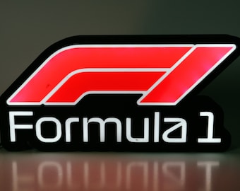 F1 Formula 1 Racing 3d Printed Light Box - Etsy