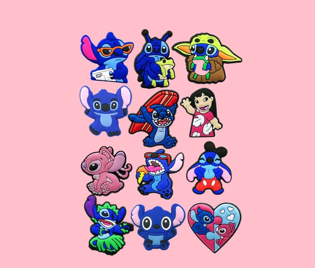 Lilo and Stitch Croc Charms - Lilo and Stitch Jibbitz, Shoe Charm, Lilo ...