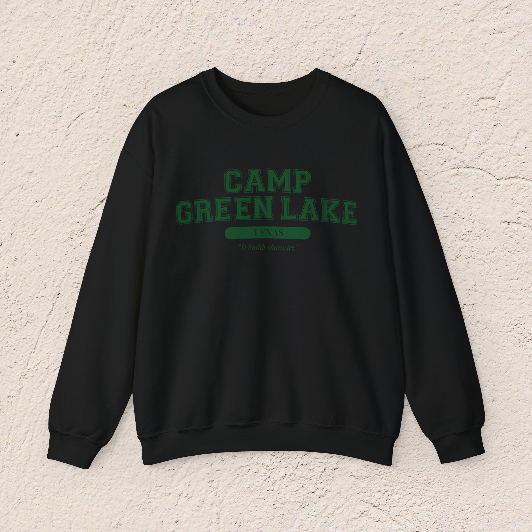 It Builds Character Camp Green Lake Holes Unisex Crewneck Sweatshirt - Etsy
