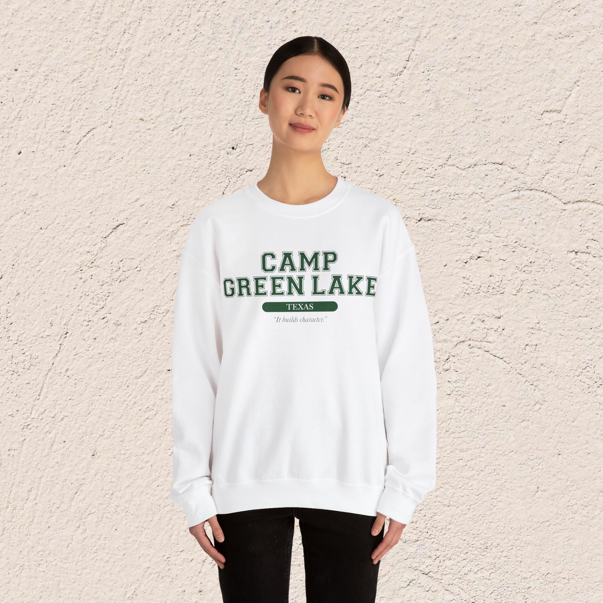 It Builds Character Camp Green Lake Holes Unisex Crewneck Sweatshirt - Etsy