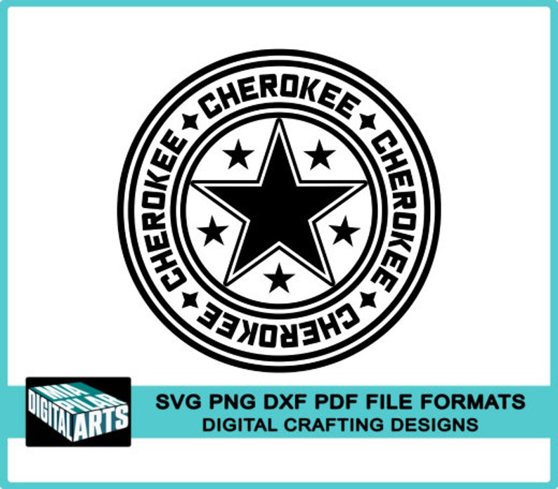 Camiseta Cherokee svg, archivos svg dxf pdf png, archivo de corte ...