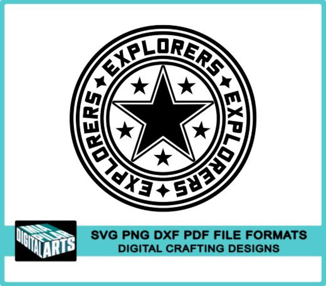 Explorers T-shirt Svg,svg Dxf Pdf Png Files,cricut Cut File,silhouette ...