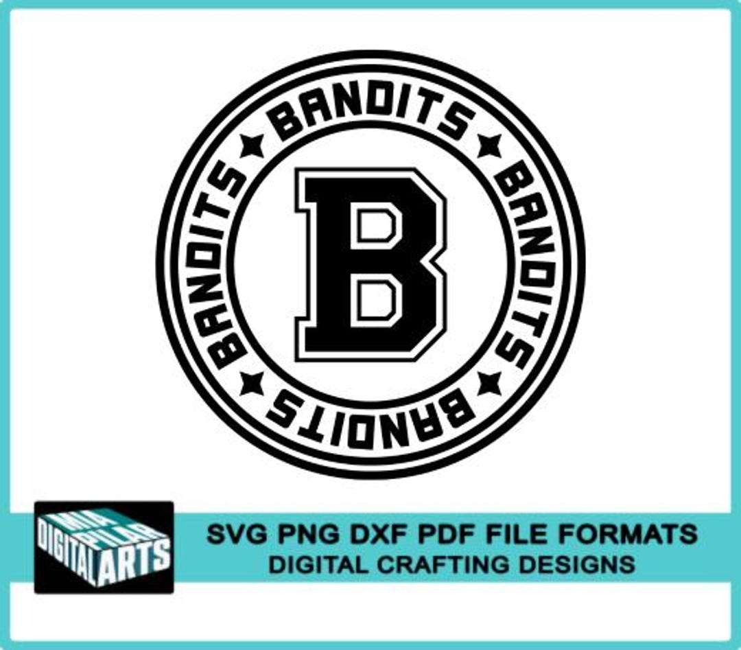 Bandits T-shirt Svg,svg Dxf Pdf Png Files,cricut Cut File,silhouette ...