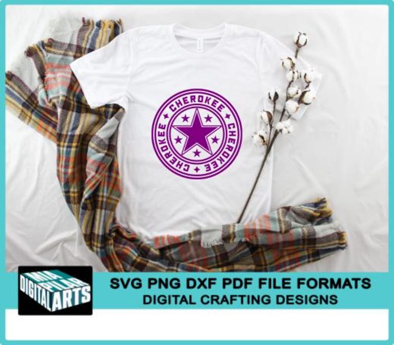 Cherokee Svg,svg Dxf Pdf Png Files,cricut Cut File,silhouette,school ...