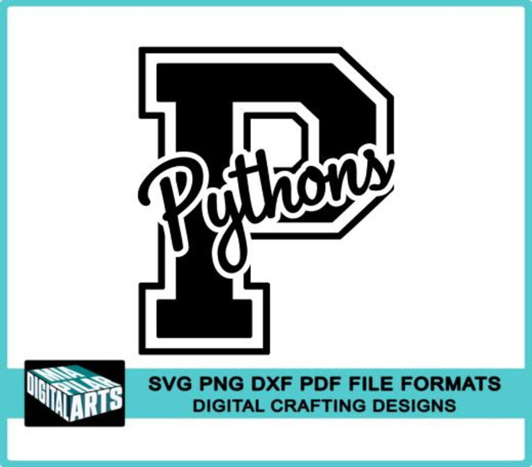 Pythons T-shirt Svg,svg Dxf Pdf Png Files,cricut Cut File,silhouette ...
