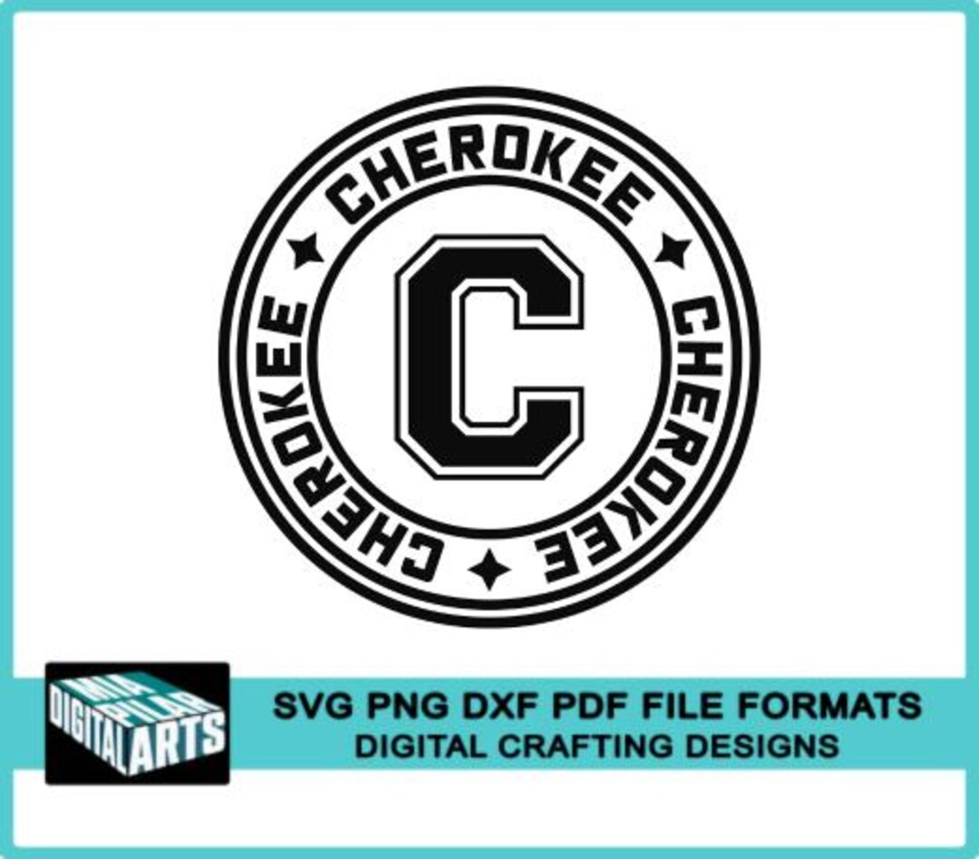Cherokee T-shirt Svg,svg Dxf Pdf Png Files,cricut Cut File,silhouette ...