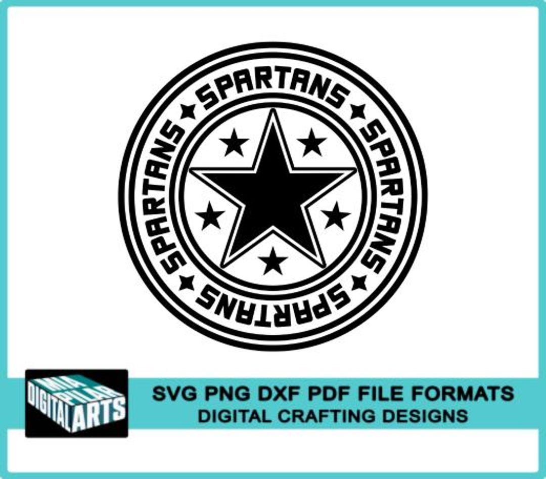 Spartans Svg,svg Dxf Pdf Png,cricut Cut Files,silhouette,cheerleading ...
