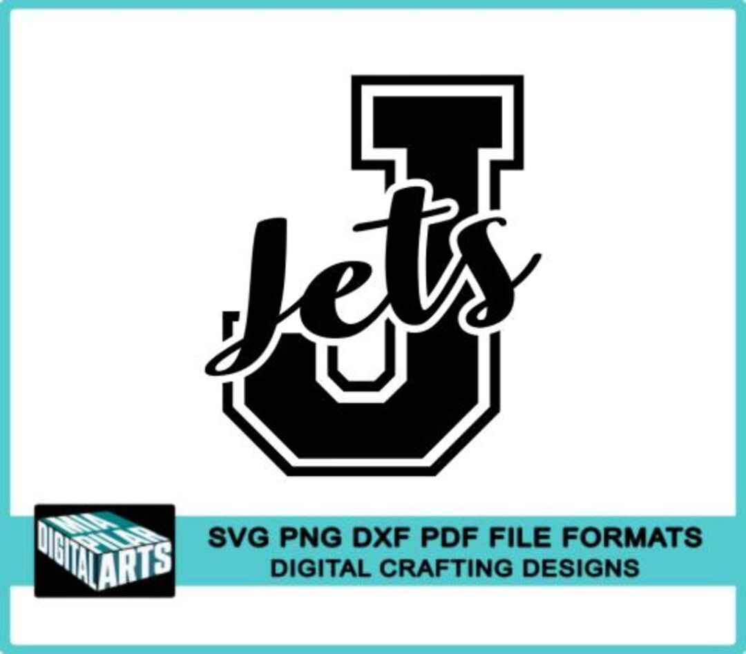 Jets T-shirt Svg,svg Dxf Pdf Png File,cricut Cut File,silhouette,jets ...