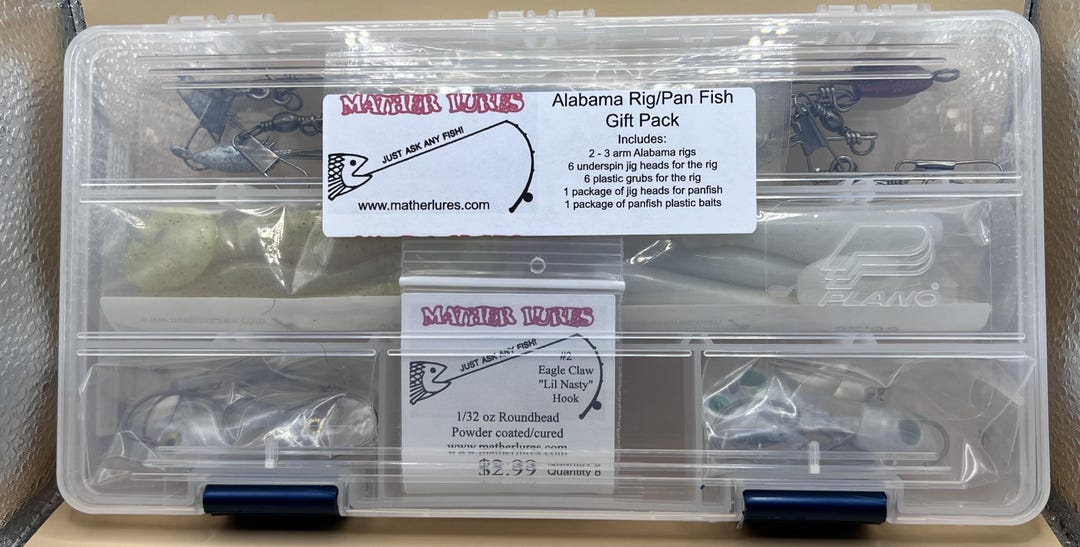 Alabama Rig/panfish Gift Set - Etsy