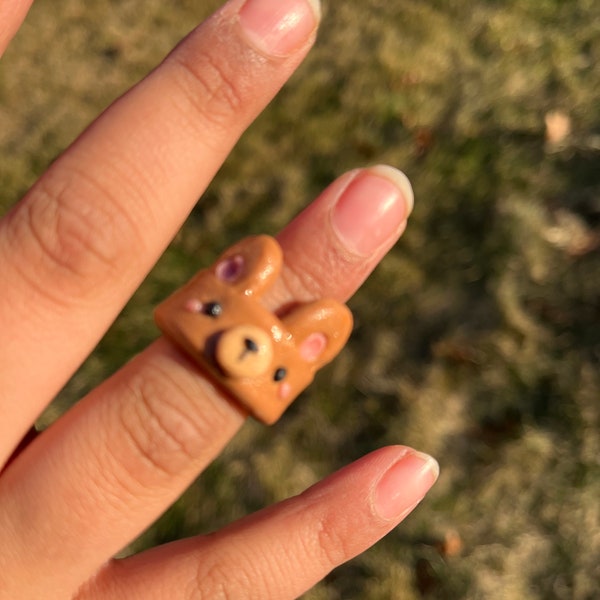 Polymer Clay Ring - Etsy