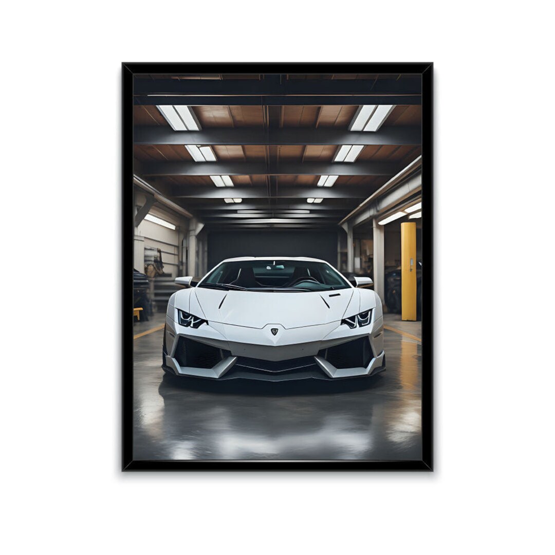 Lambo Concept Poster Hyper Car Poster Super Car Print Art Print Home ...