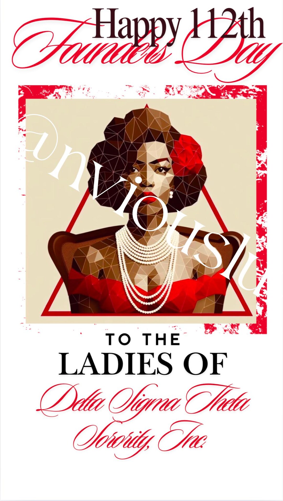 Delta Sigma Theta, 1913, Delta, DST 112, Founders Day - Etsy