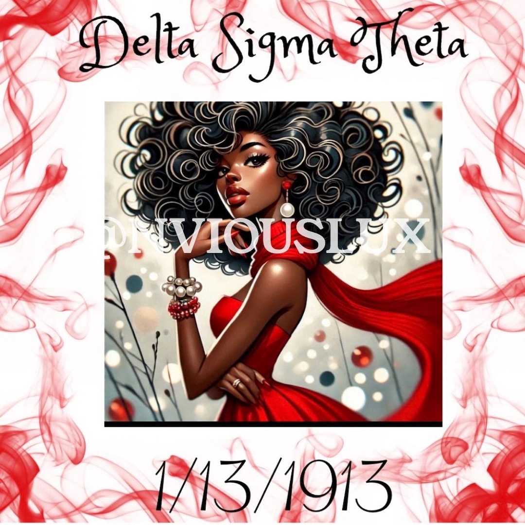 Delta Sigma Theta, DST, 1913, Deltaversary, Crossing, Delta Gifts, Delta Art, Greek Gifts ...