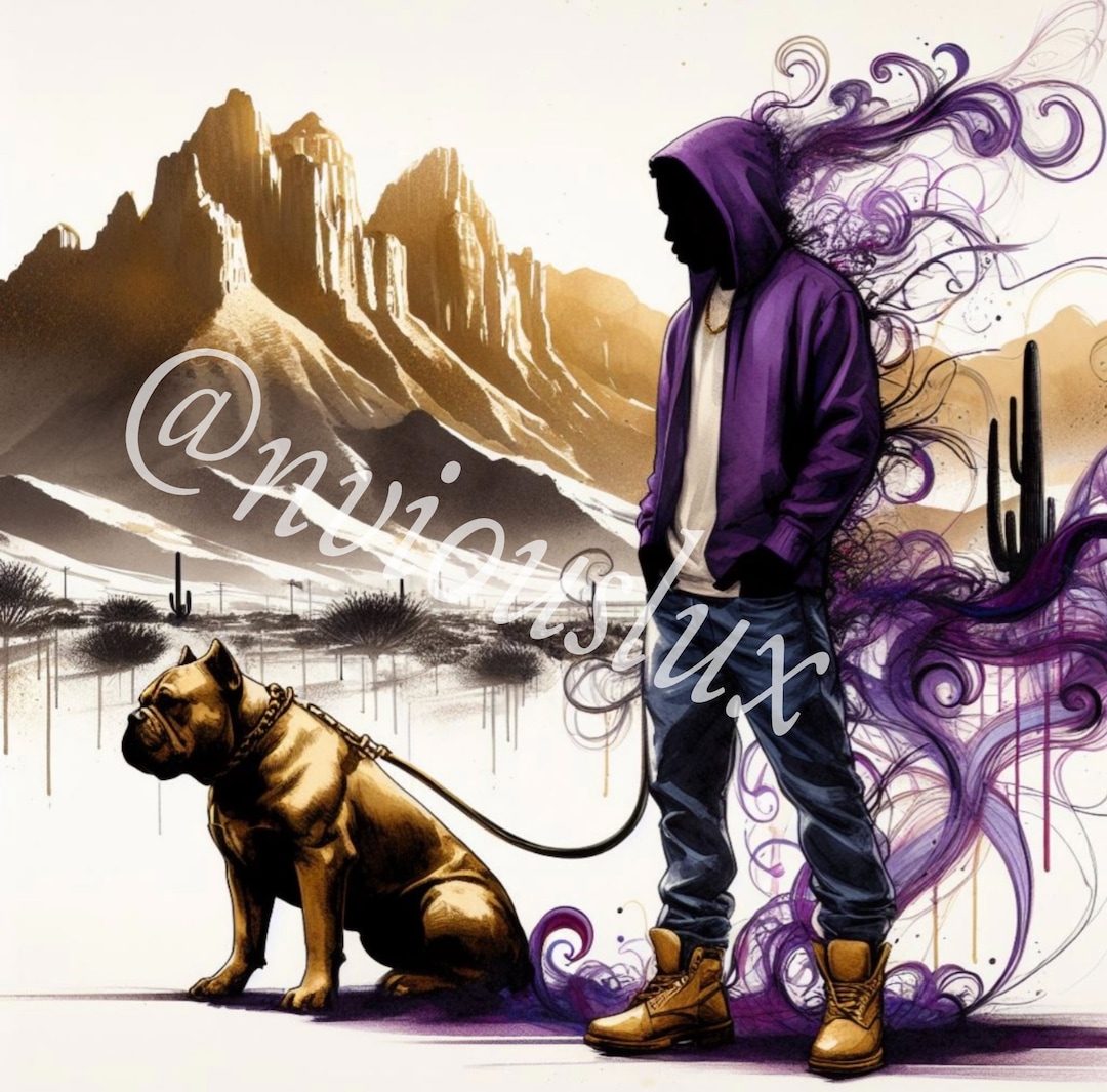 Omega Psi Phi, Que, Omega Man, Purple and Gold, the Bruhz - Etsy