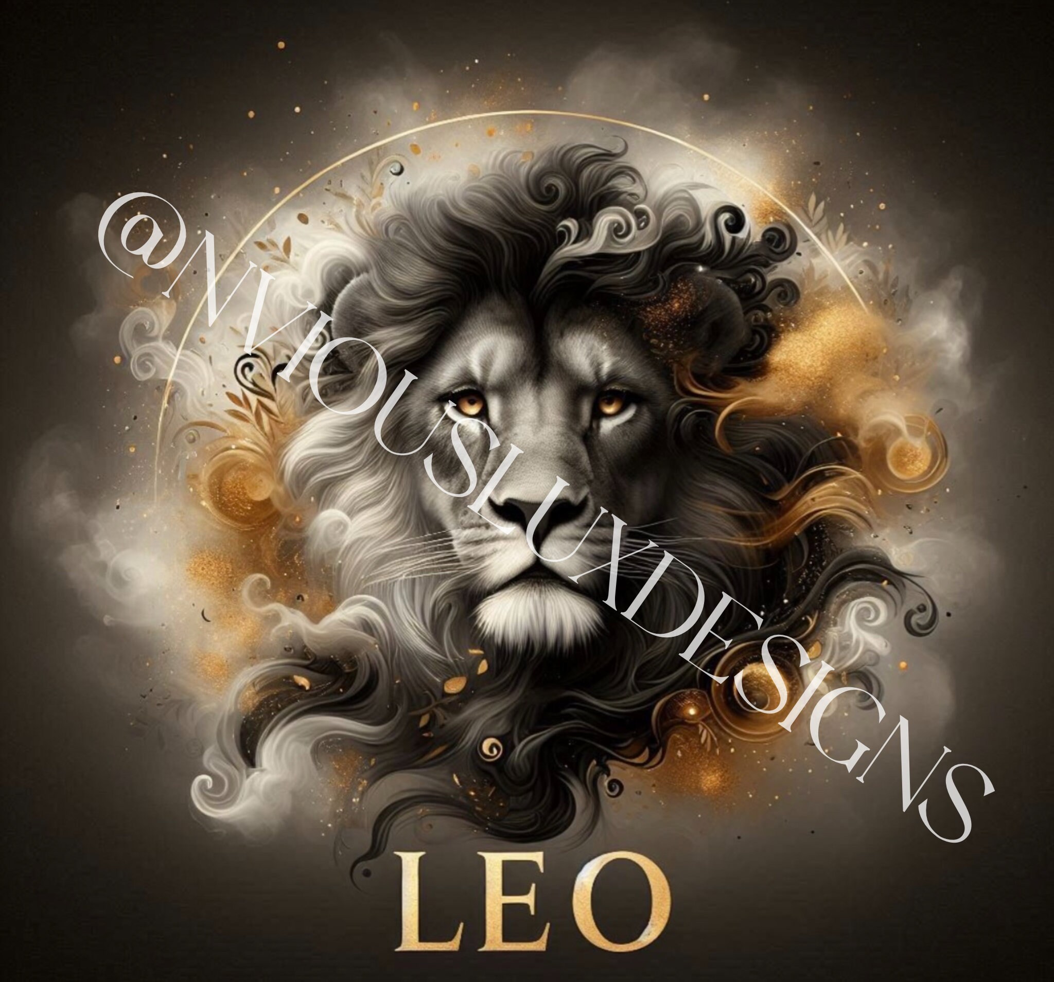 Leo, Zodiac, Leo Birthday, Leo Art, Leo Clip Art - Etsy