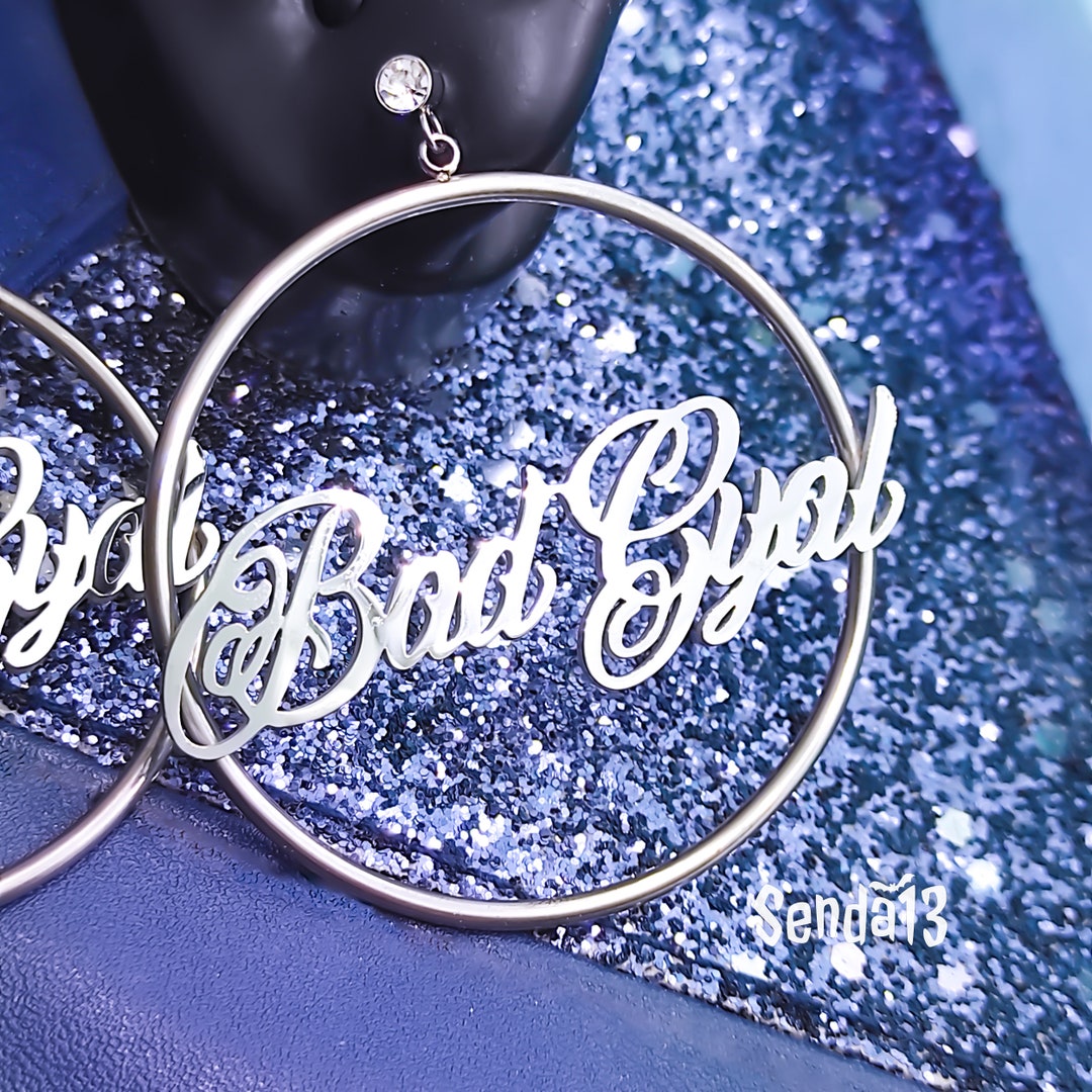Bad Gyal Earrings Vintage Hoops, Bad Gyal Outfit Jewelry, Bad Gyal Glam ...