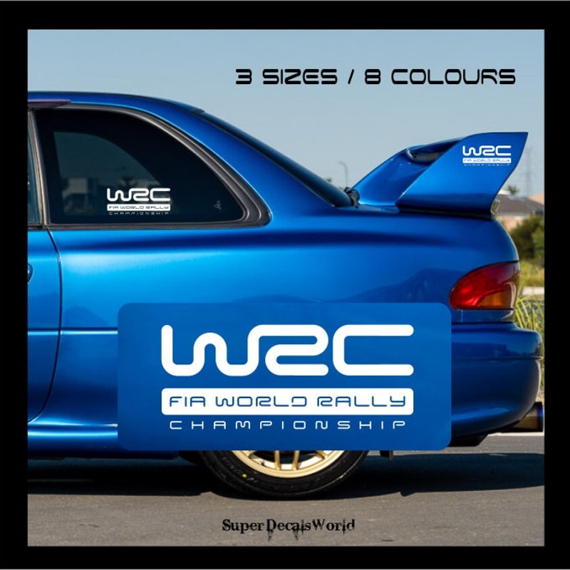 Wrc Rally Stickers - Etsy