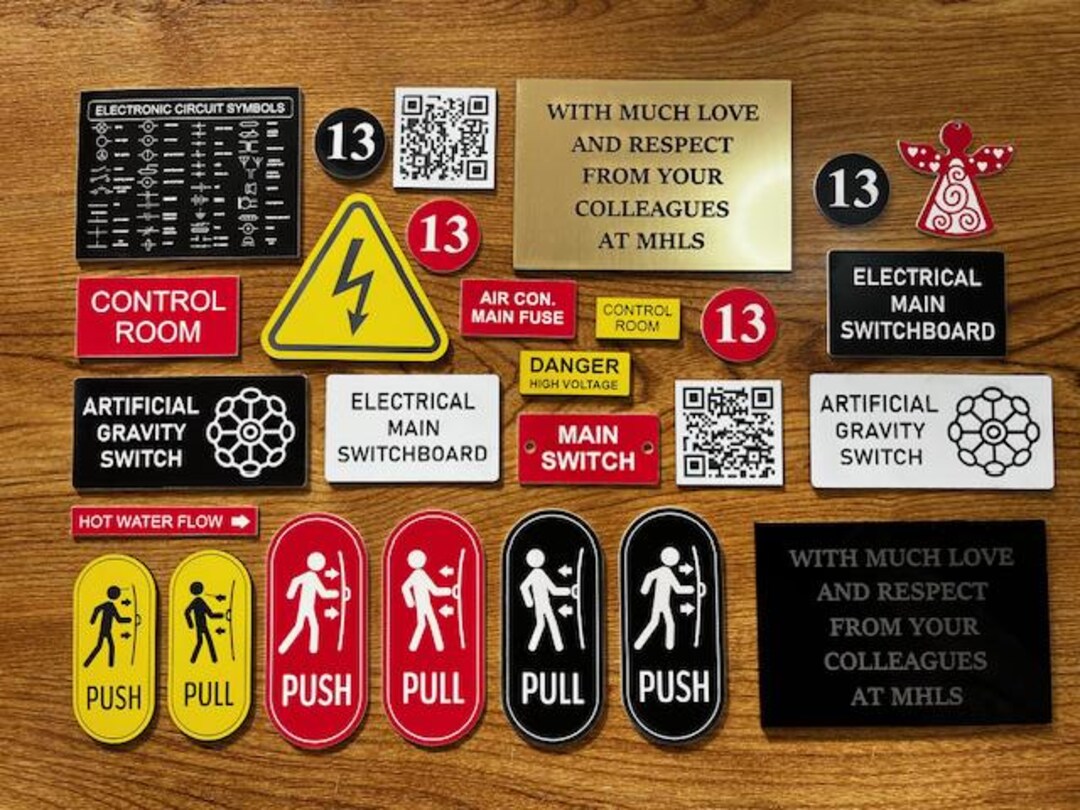 Laser Engraved Electrical Labels, Plastic Labels, Electrical Box Tags ...