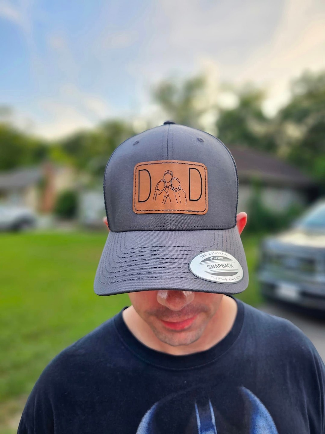 Custom Line Drawing Hat - Etsy