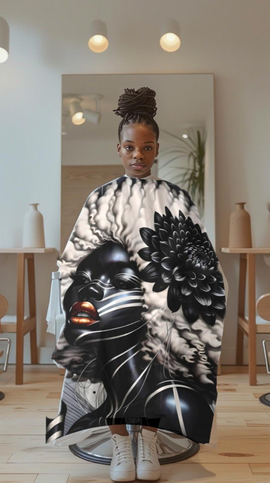 Neo Muse Barber/ Beauty Salon Cape - Etsy