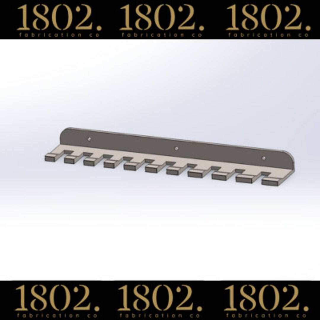 3D Print Stls: Wall Mounted Wrench Holder - No Corrosion! - 1802 ...