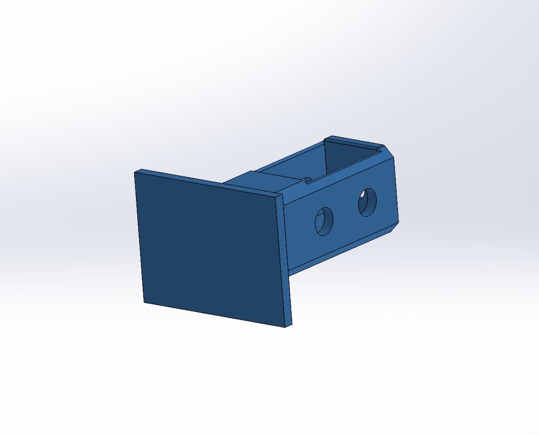 Blank Hitch Cover STL for 2" Hitches (hidden Storage Compartment ...