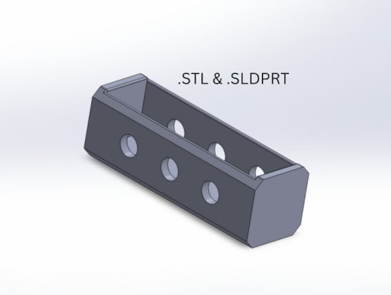 Trailer Hitch Hidden Key Storage .stl & .sldprt | Recessed Trailer ...