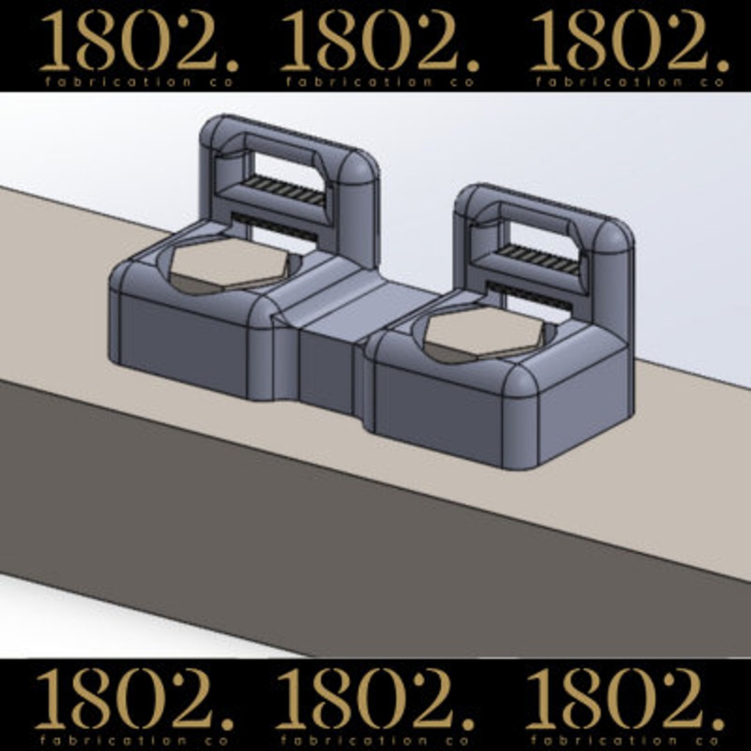 3d Print Stls: Zip Tie Tabs, Flat Mount - 1802.fabricationcompany - Etsy