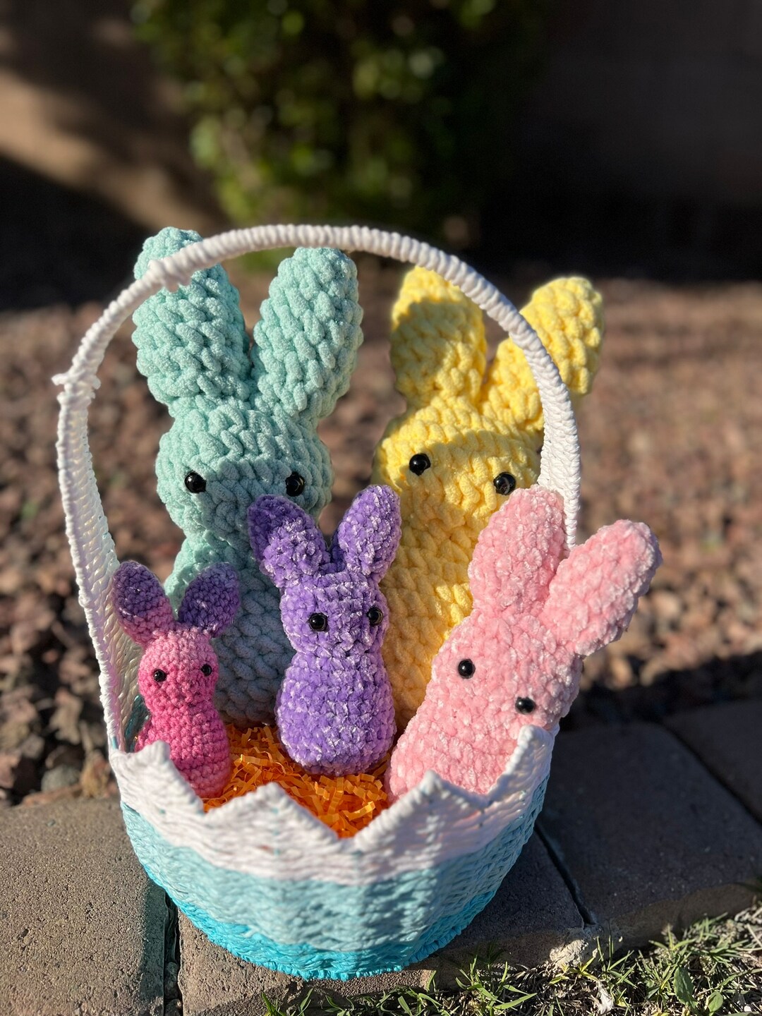 PEEPS || Handmade Crochet Craftie || Plush Amigurumi Stuffed Peep - Etsy