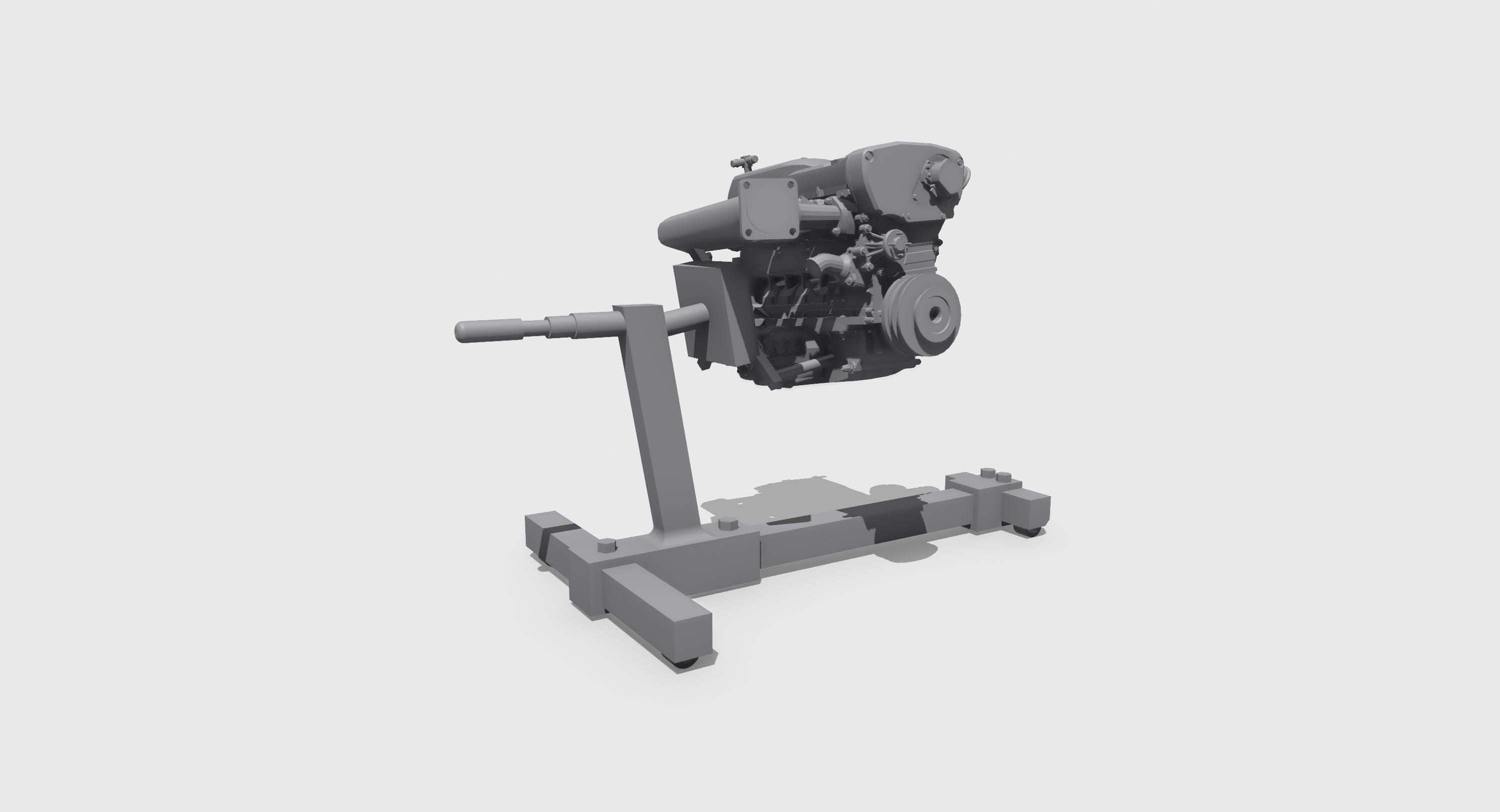 JDM Multiscale Garage Diorama STL Pack | RB26 Engine, Hoist (digital ...