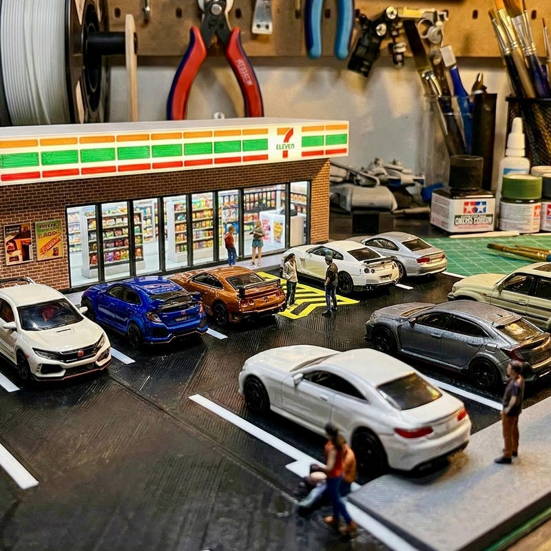 1/64 Garage Building - Etsy UK