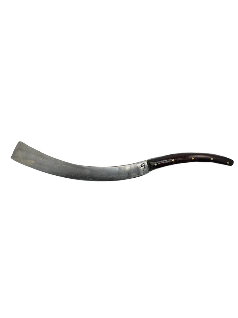 Hand Forged Knife With A Rectangular Blade - Etsy