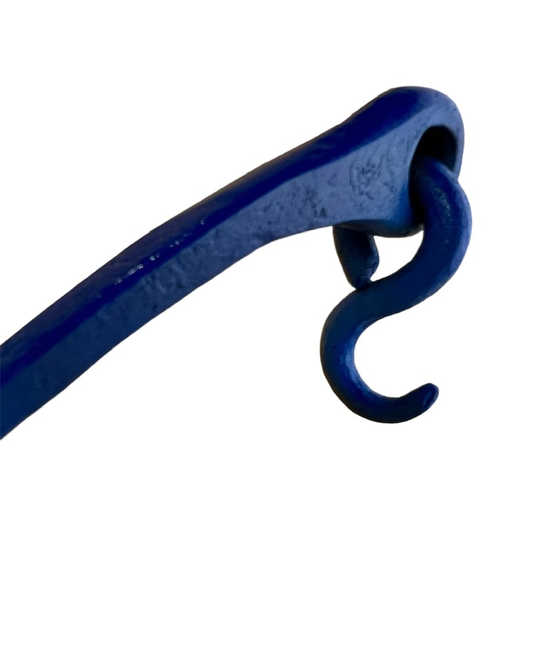 Hand Forged Blue Gradient Balancing Hook - Etsy