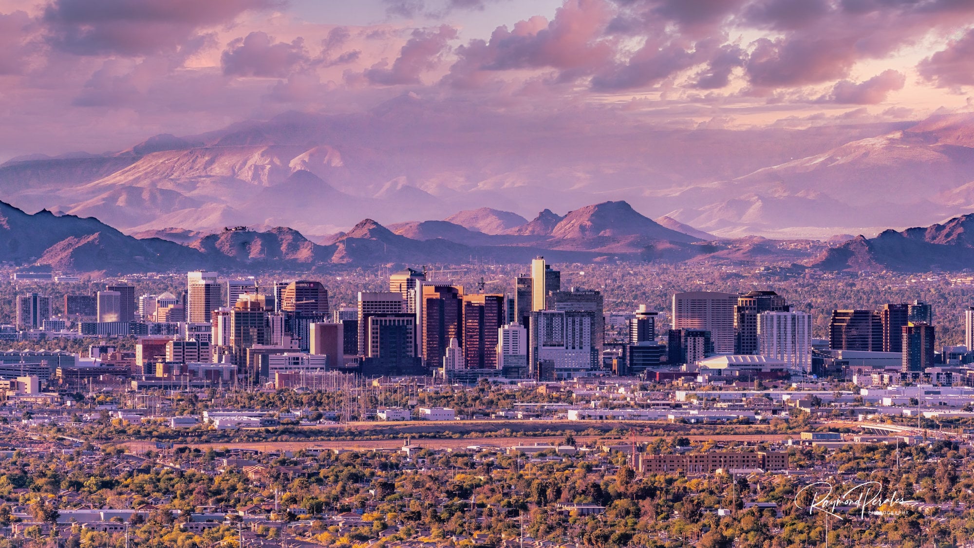 Phoenix Skyline Arizona Canvas Print Wall Art - Etsy
