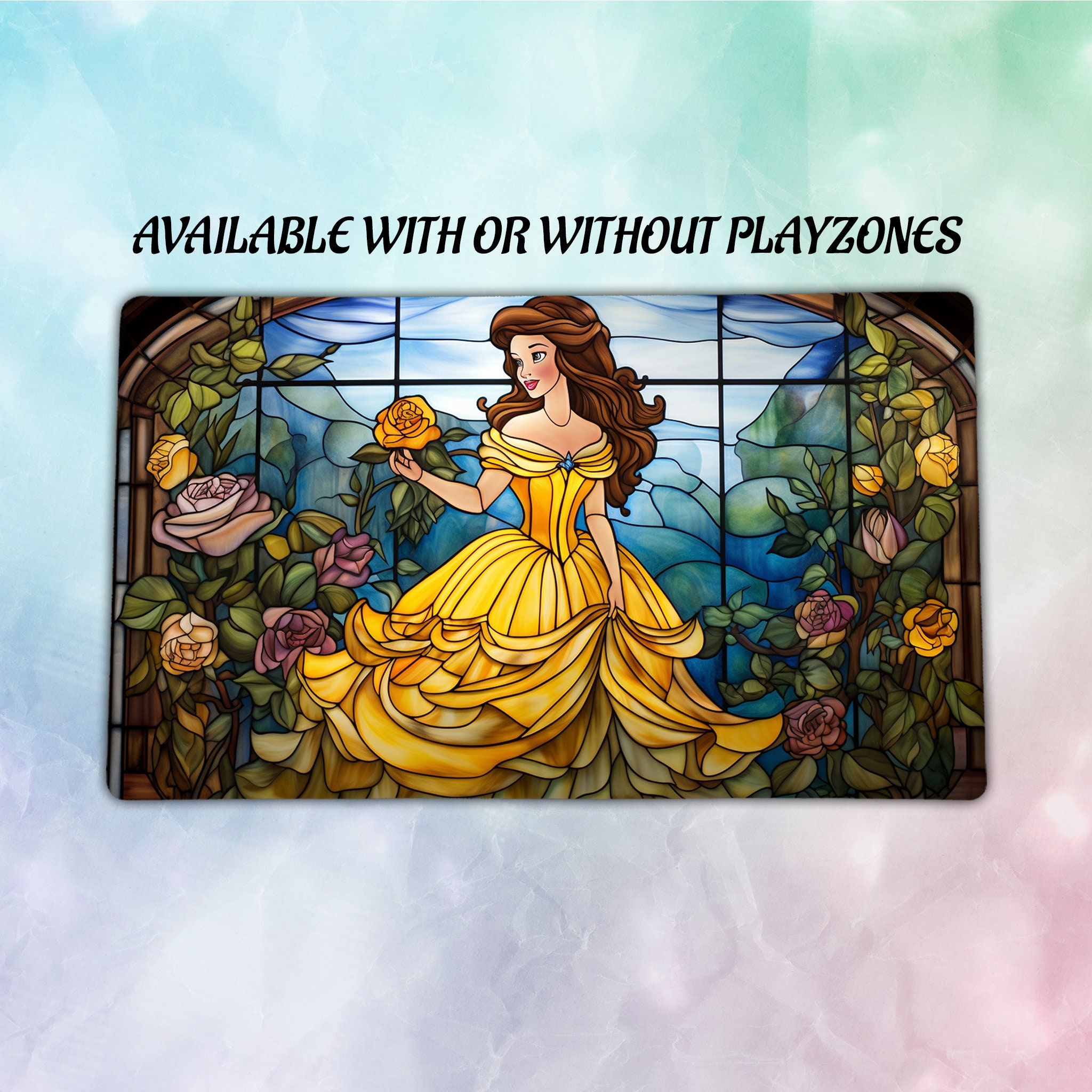 Princess Lorcana Playmat 24x14 in With Playzone | Premium Playmat | TCG ...