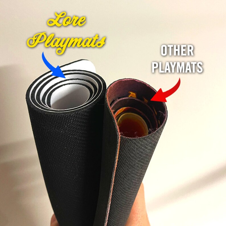 Baby Dragon Lorcana Playmat 24x14 in With Playzone Premium Playmat TCG ...