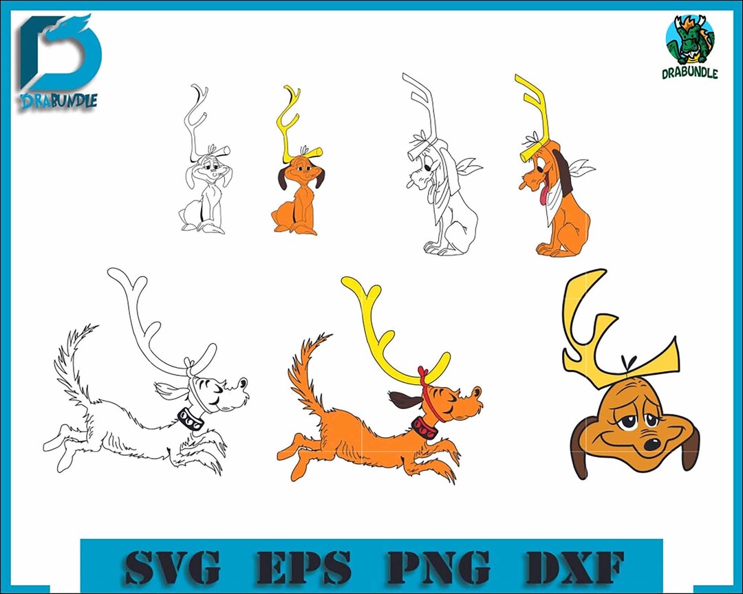 Grinch svg, max svg, grinch's dog svg, dog svg, christmas svg,png,ai ...