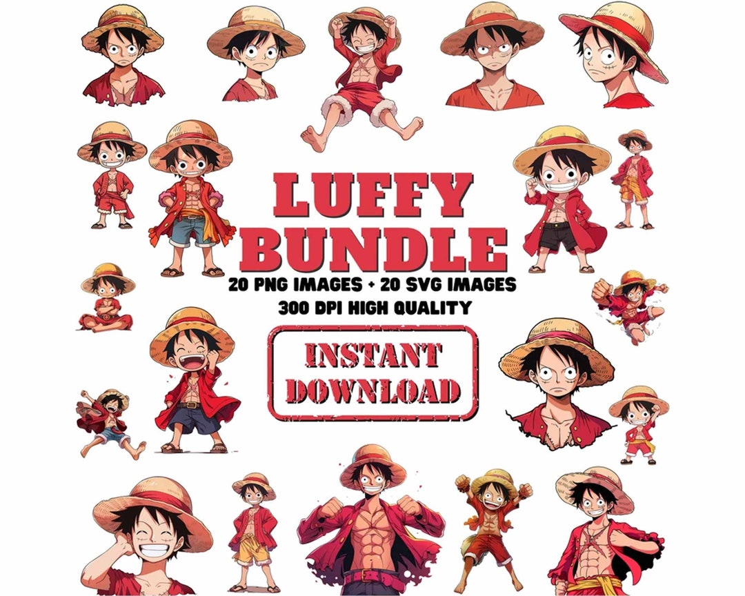 One Piece Svg, Png, Monkey D. Luffy Svg, Anime Vector, Manga Svg, Anime ...