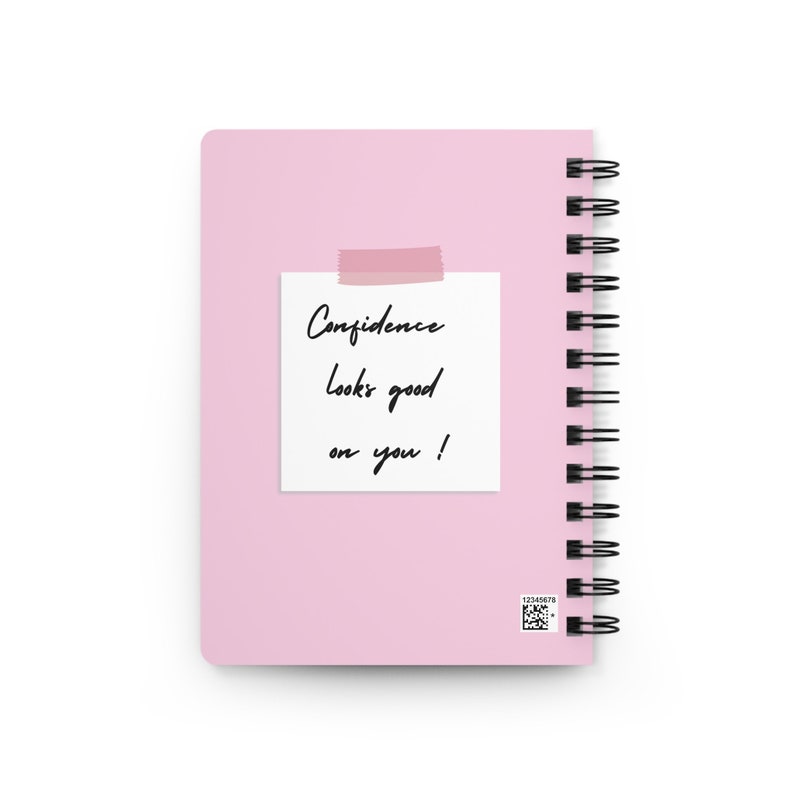 Confidence Looks Good on You Spiral Bound Journal - Etsy