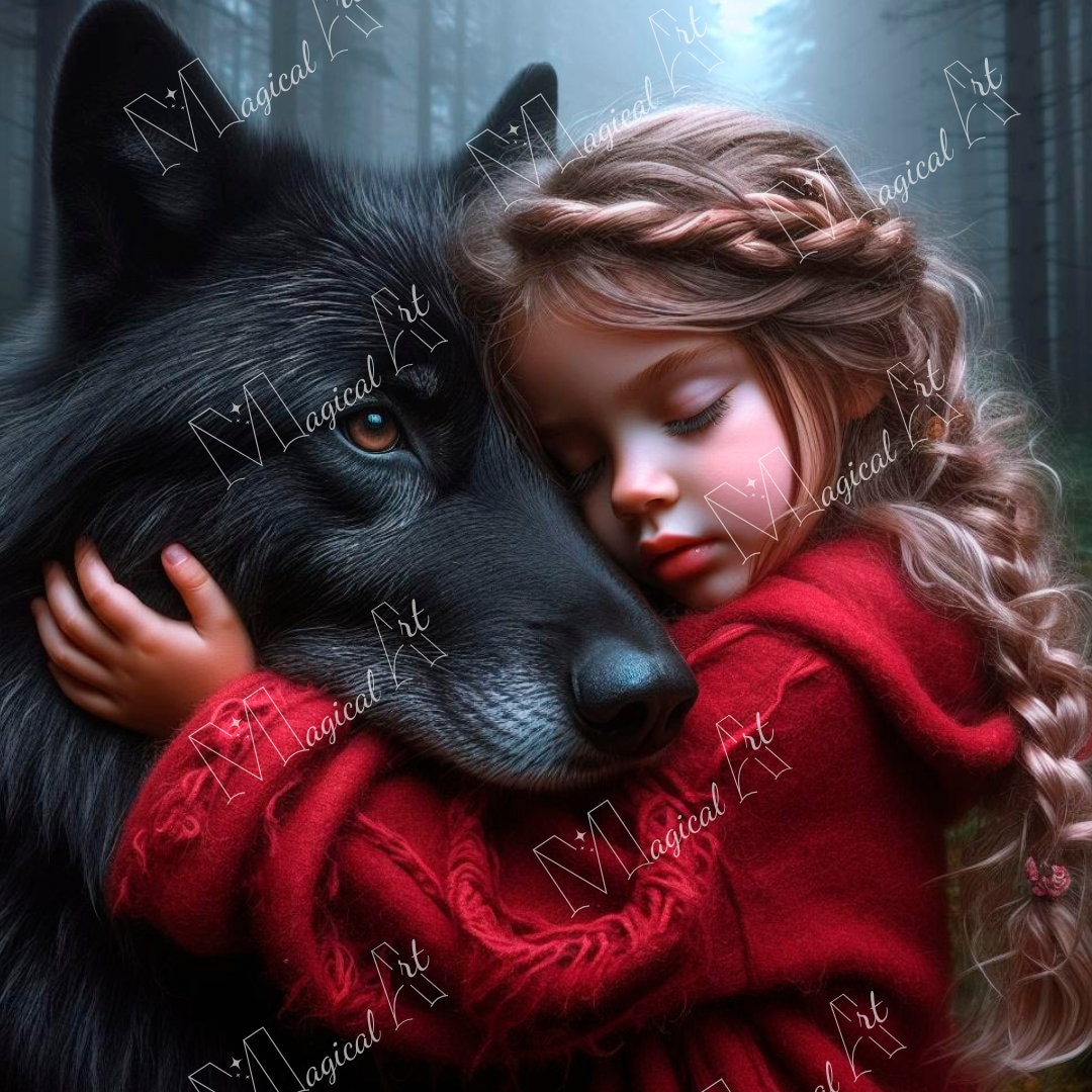 Digital Fantasy Art, Little Red Riding Hood, Little Red Riding Hood ...