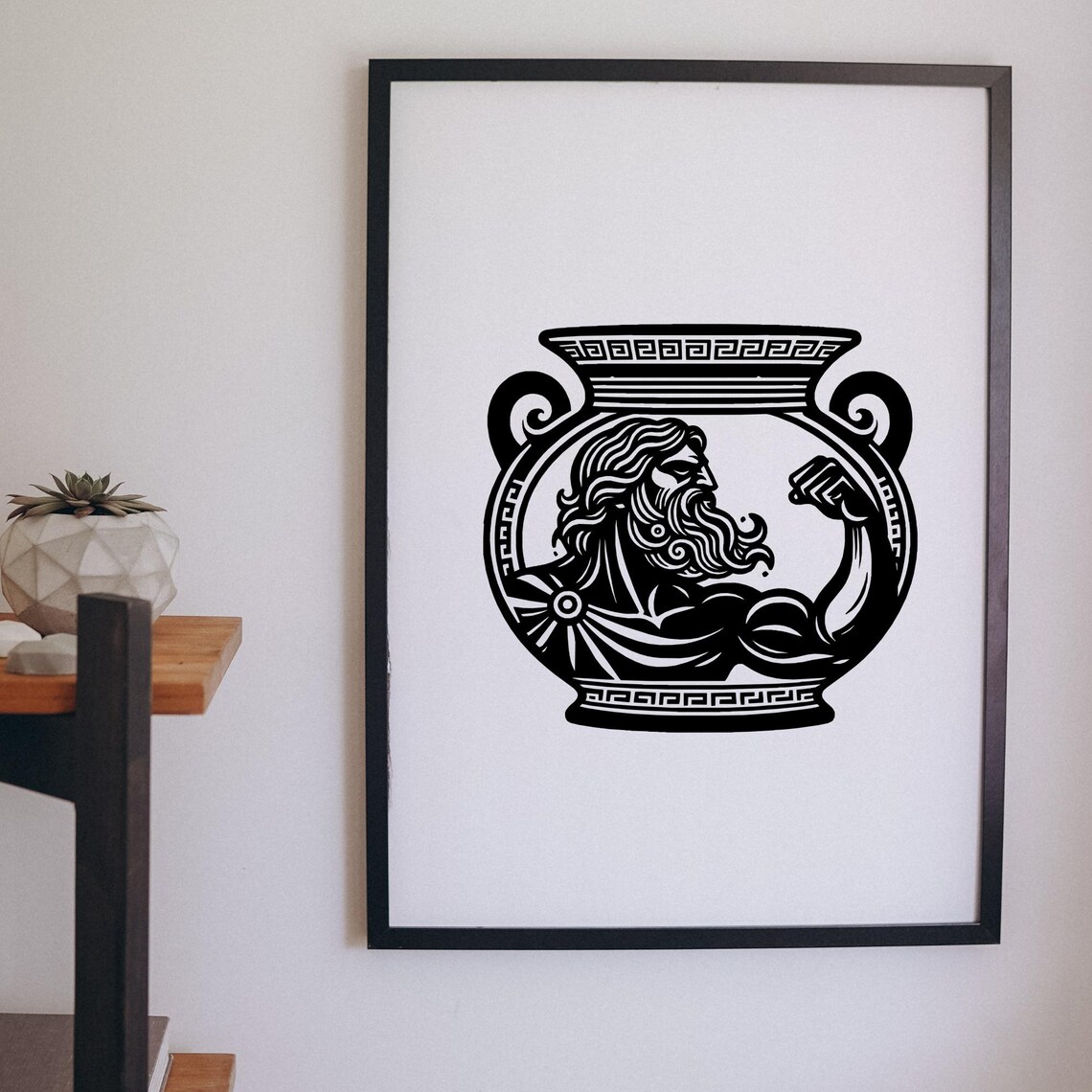 Gods Pottery SVG PNG Collection Ancient Hand Drawn Clipart Greek Themed ...