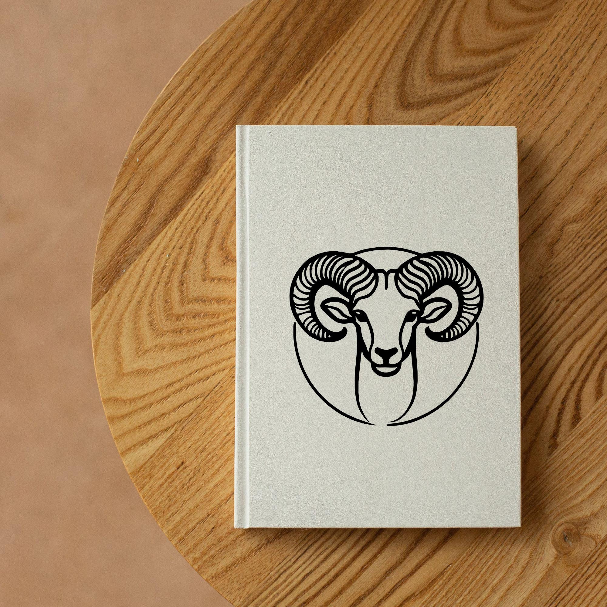 Aries Sign SVG PNG Collection Zodiac Hand Drawn Clipart Astral Themed ...