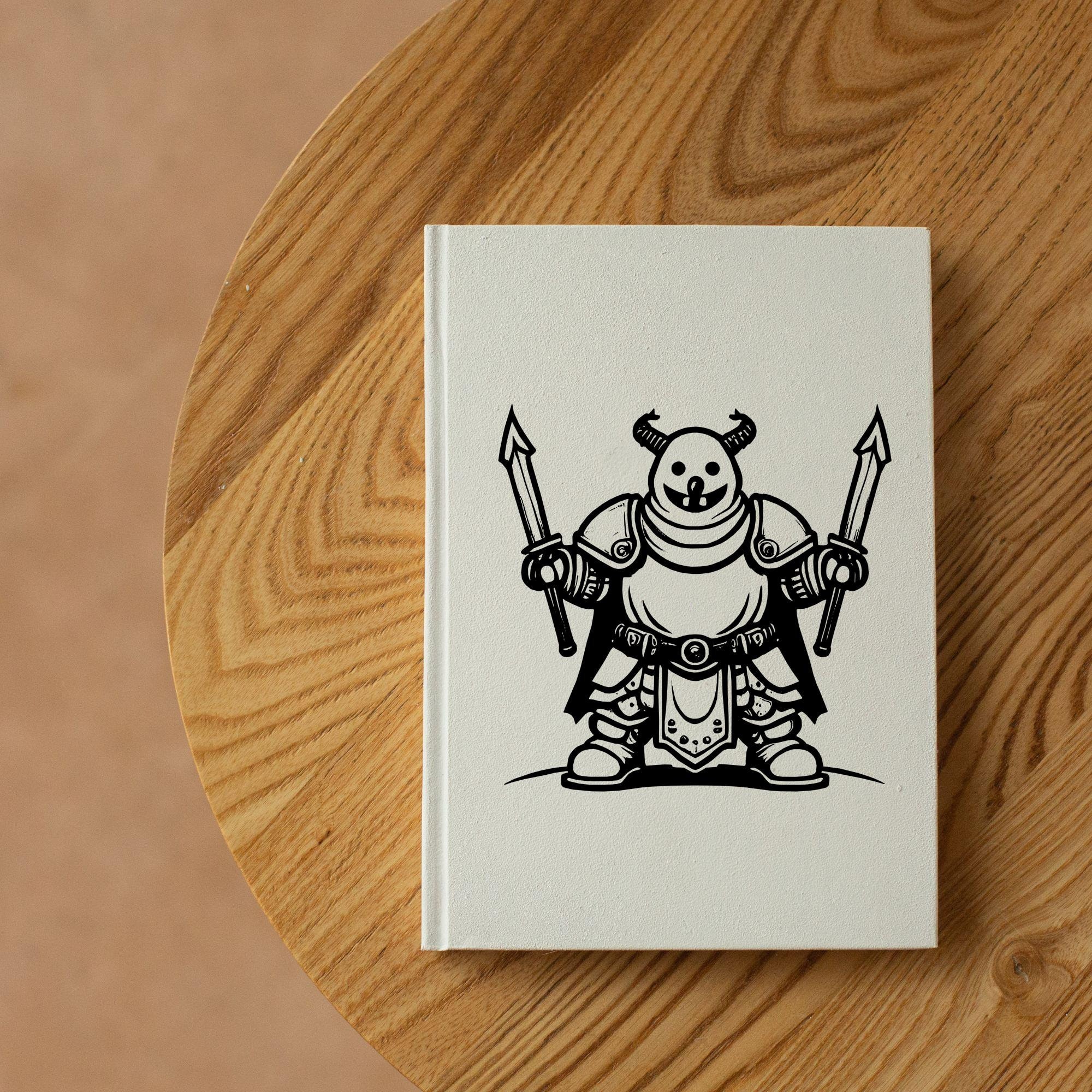 Snowman Fighter SVG PNG Collection Knight Hand Drawn Clipart Vector ...