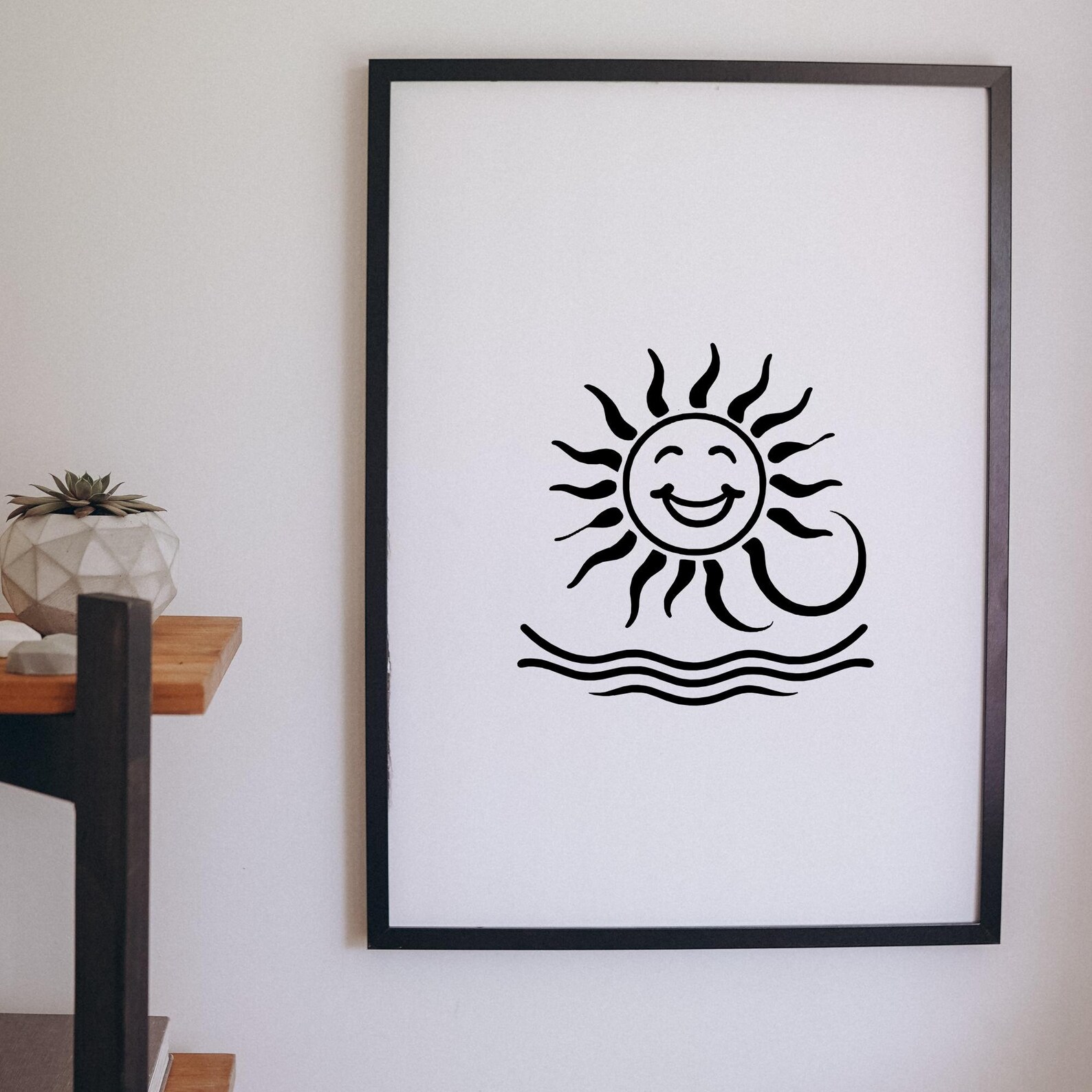Smiling Sun SVG PNG Collection Morning Hand Drawn Clipart Happy Themed ...