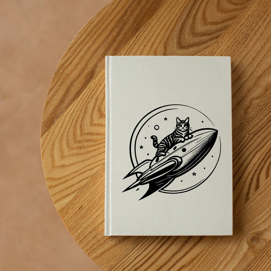 Space Cat SVG PNG Collection Astronaut Hand Drawn Clipart Asrtal Themed ...