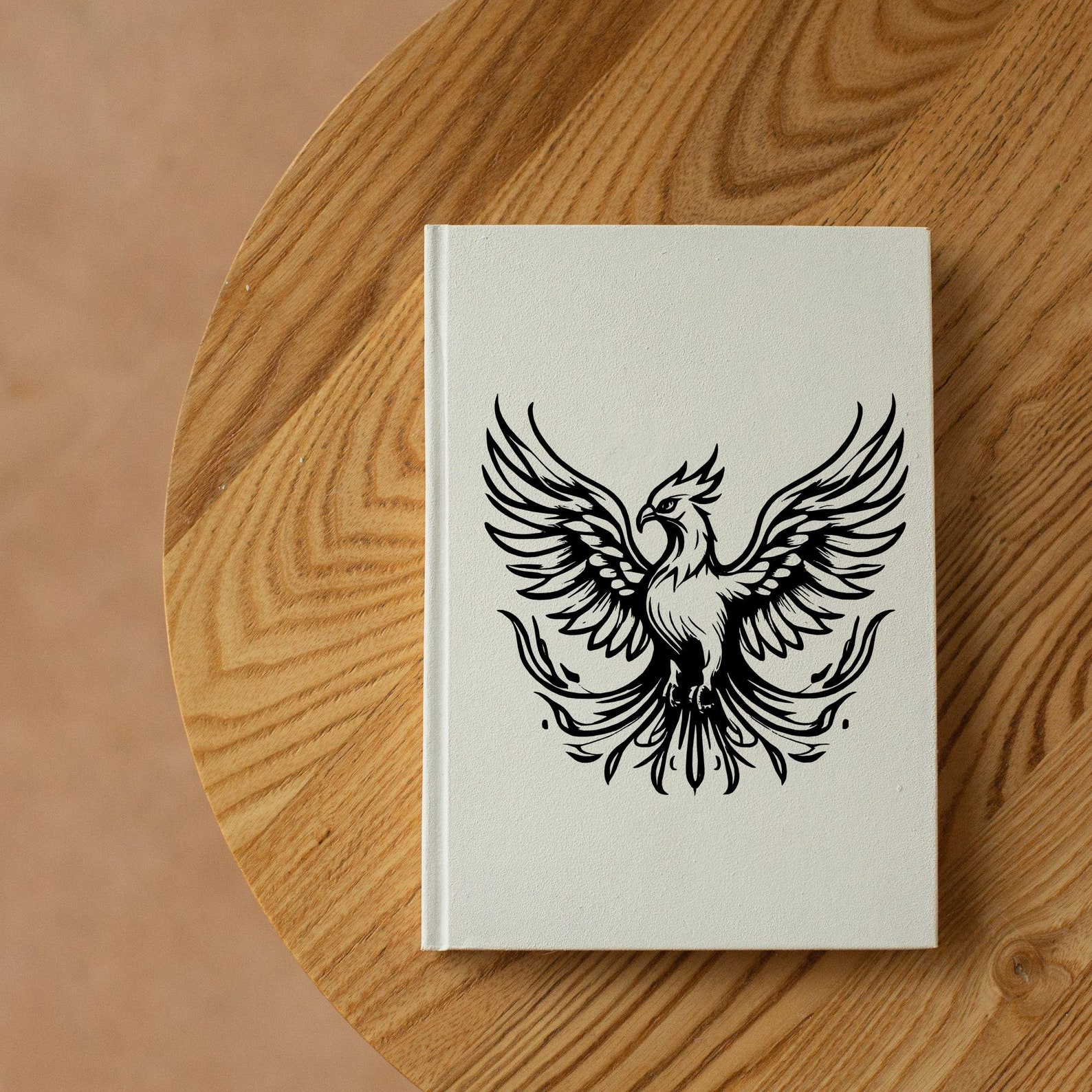 Rising Phoenix SVG PNG Collection Mystical Hand Drawn Clipart Vector ...