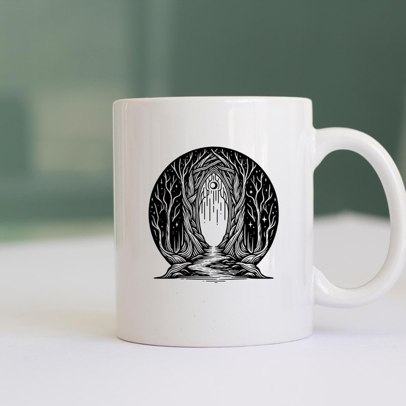 Dimension Portal SVG Collection, PNG, Mysterias Clipart, Hand Drawn ...