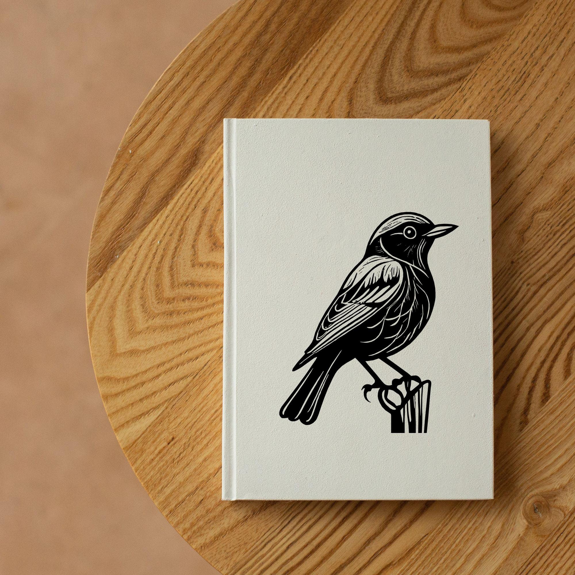 Song Bird SVG PNG Collection Nature Hand Drawn Clipart Singing Themed ...